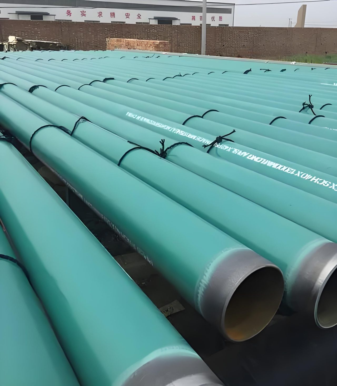 FBE Coated Pipe Steel Pipeline Solution FBE Coated Pipe Steel Pipeline Solution